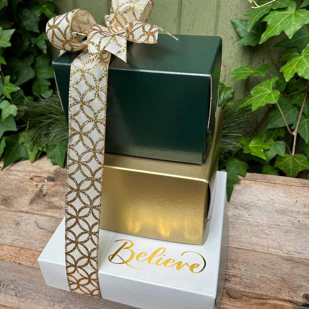 ALL NEW Golden Winter 3-Box Tower – Peters Packaging